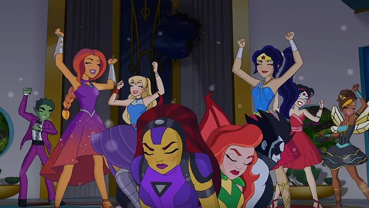 Tamaranean Dance Club Part 2 | DC Super Hero Girls Wikia | Fandom