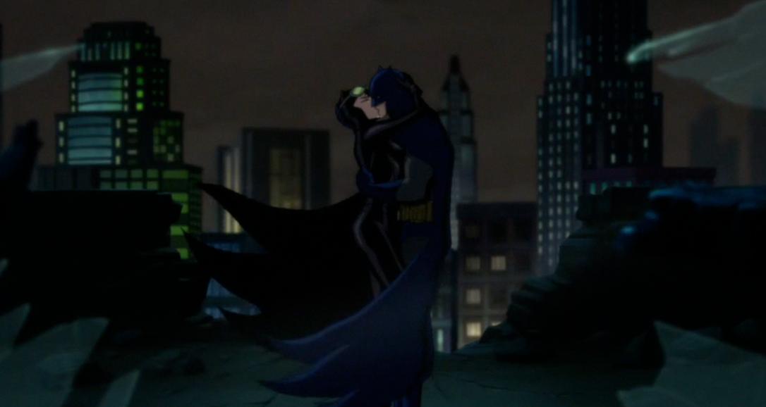 Image Batman And Catwoman Kiss Hush Film Dc Animated Movie Universe Wiki Fandom Powered By