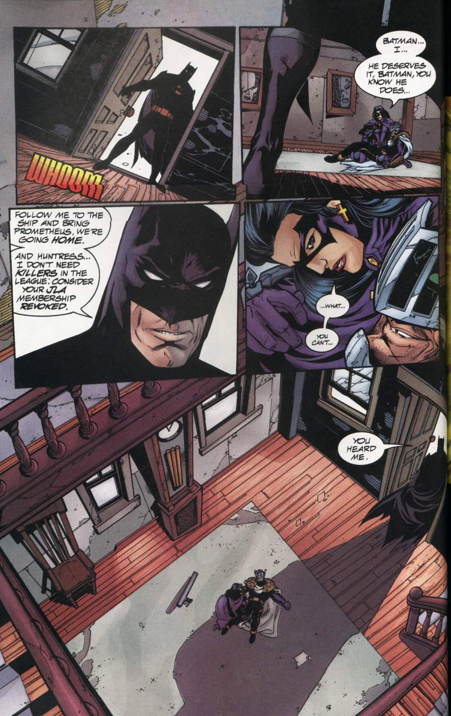 Image - Batman expel huntress prometheus.jpg | DC Heroes RPG Wiki ...