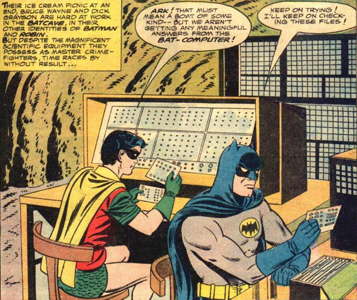 Image - Original batcomputer Batman Robin.jpg | DC Heroes RPG Wiki ...