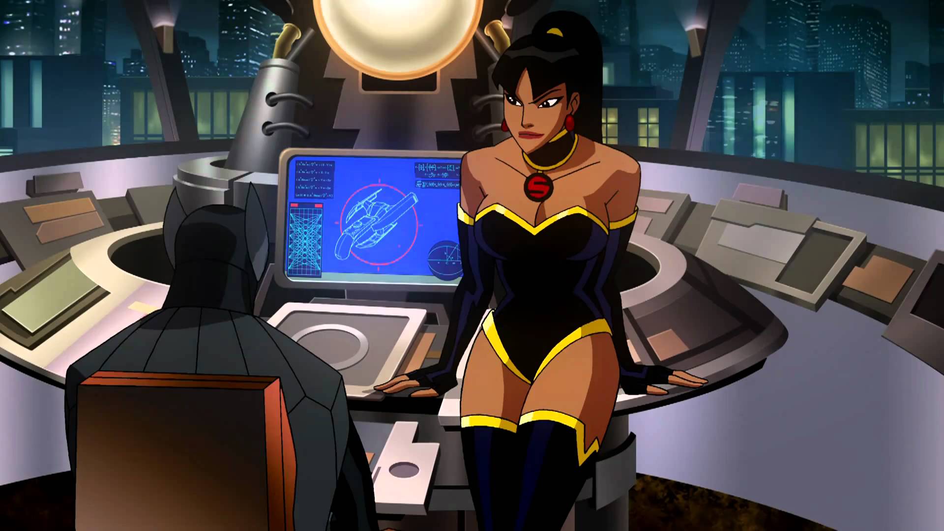 Image Superwoman Watching Owlman Dc Movies Wiki Fandom Powered By Wikia
