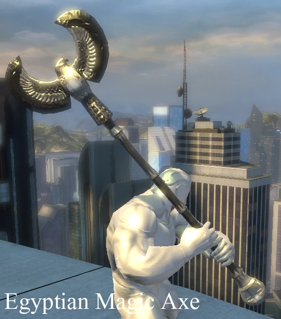 Egyptian Magic Axe | DC Universe Online Wiki | Fandom