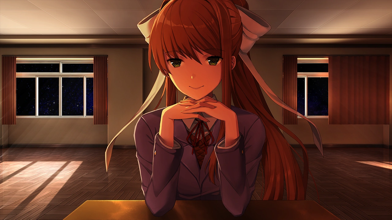 Galería:Monika | Doki Doki Literature Club Wiki | FANDOM powered by Wikia