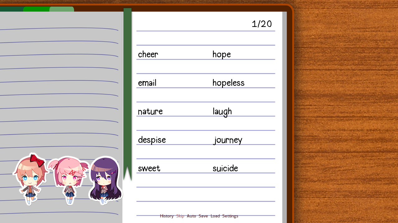 Poem Writing Ddlc