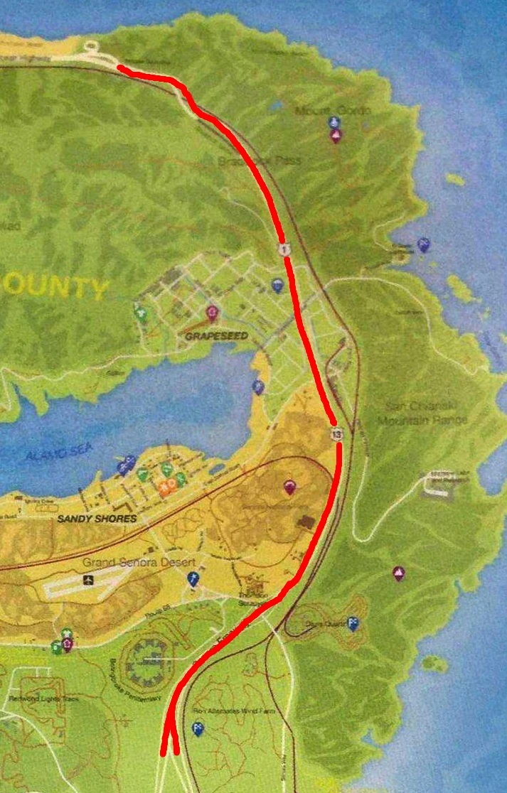 Senora Freeway | GTA Wiki | FANDOM powered by Wikia