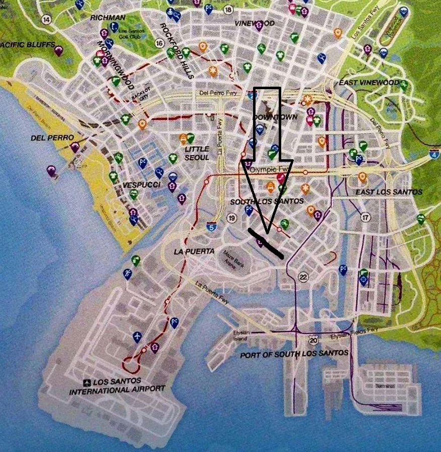 Bild - Grove Street Map.jpg | GTA Wiki | FANDOM powered by Wikia