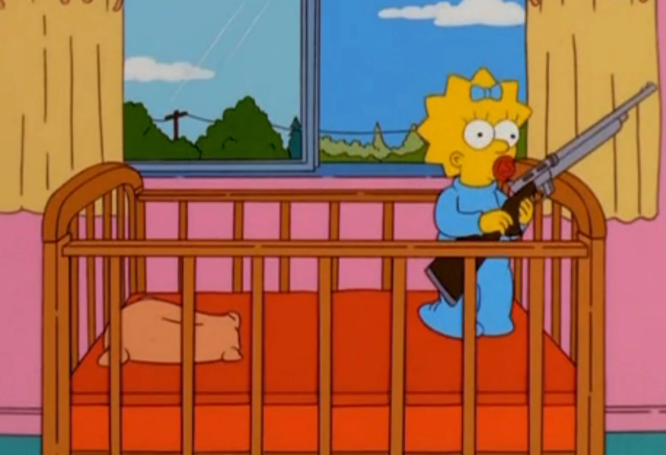 Bild - Maggie und ihr gewehr.jpg | Simpsons-Wiki | FANDOM powered by Wikia