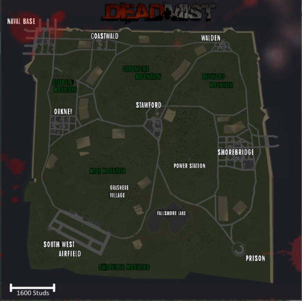 Image - Dead Mist map.png | Dead Mist Wiki | FANDOM powered by Wikia