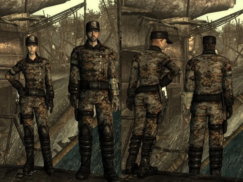 Image - Fallout-3-Mod-Enclave-Officer-Panzer-Camo 1.jpg | Deadliest ...