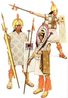 Aztec Spears And Lances