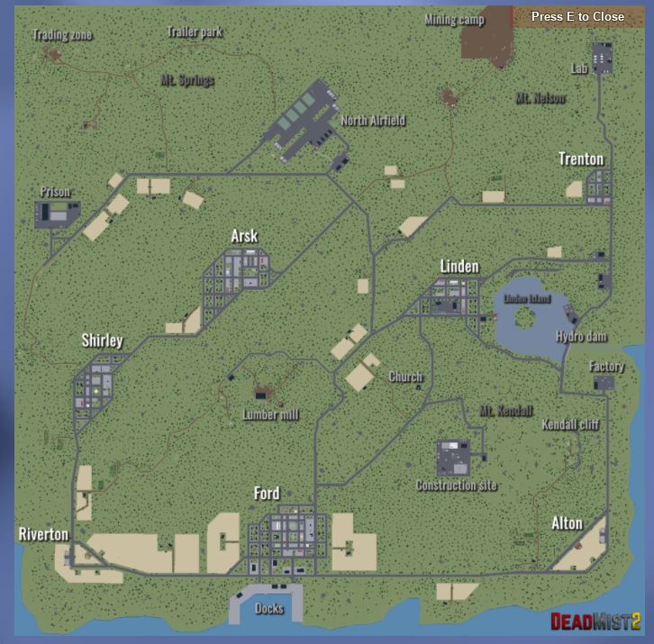 Map | Dead Mist 2 Wiki | FANDOM powered by Wikia