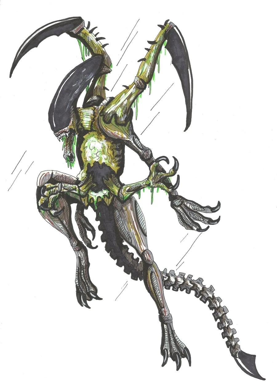 Image - Dead space alien by hellraptor-d4ca651.jpg | Dead Space Wiki ...