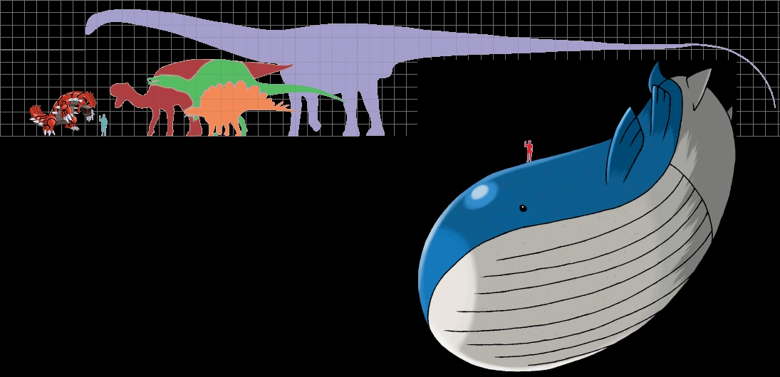 Image - Wailord scale.png | Prehistoric Wiki | FANDOM powered by Wikia