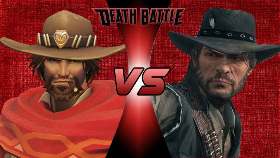 Image - Death Battle McCree vs John Marston.jpg | DEATH BATTLE Wiki ...