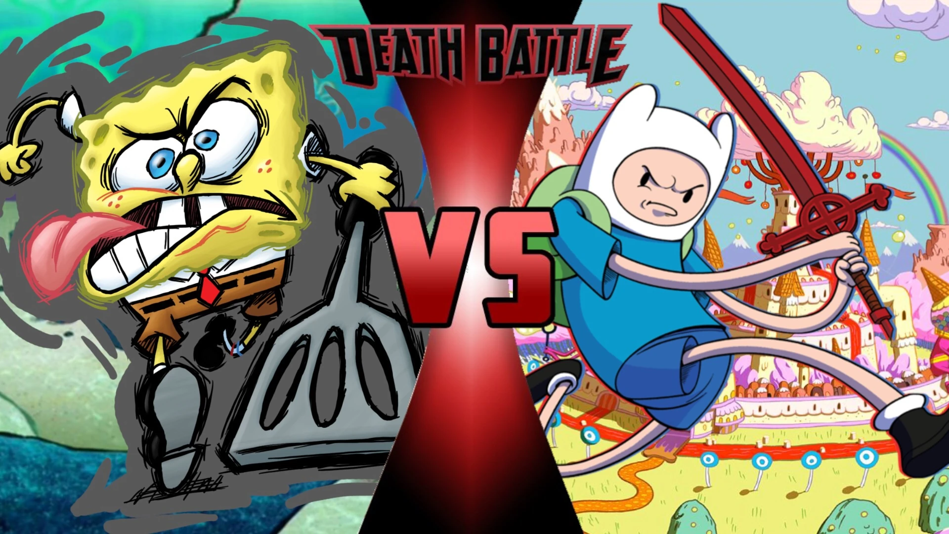 Image - SpongeBob Squarepants vs. Finn the Human.jpg | DEATH BATTLE ...