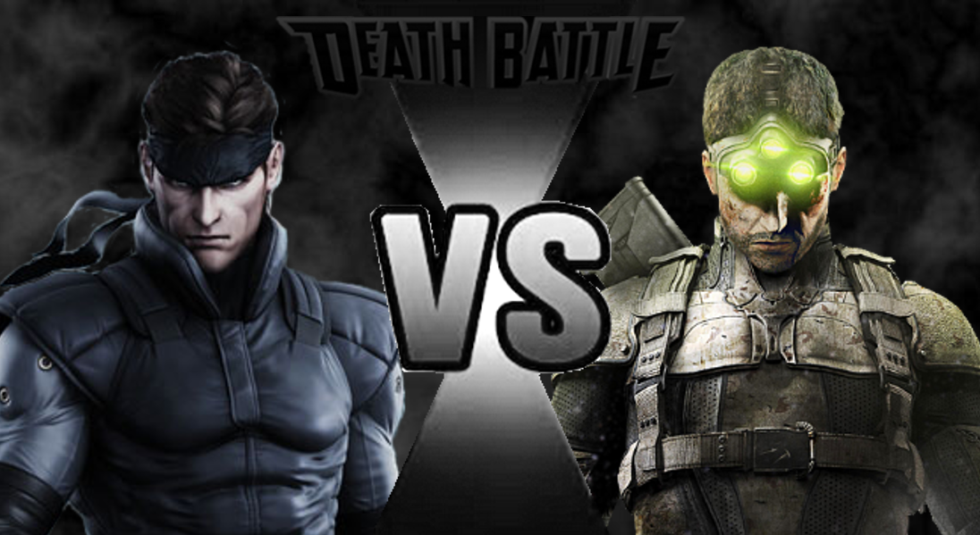 Image - Solid Snake VS Sam Fisher.png | DEATH BATTLE Wiki | FANDOM ... Image - Solid Snake VS Sam Fisher.png | DEATH BATTLE Wiki | FANDOM ...