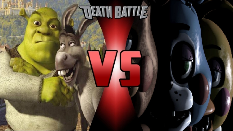 Shrek and Donkey vs. The Animatronics | Death Battle Fanon Wiki | Fandom