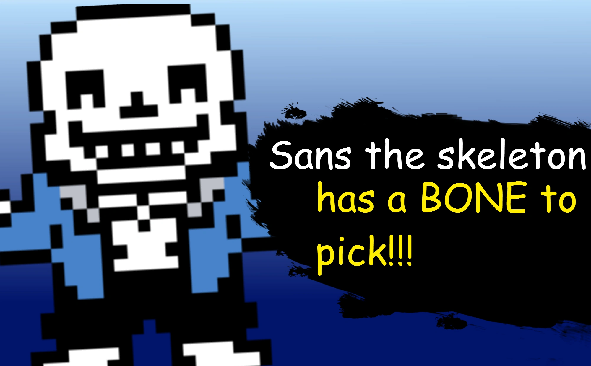 User blog:Quauntonaut/Smash Movesets: sans | Death Battle Fanon Wiki ...