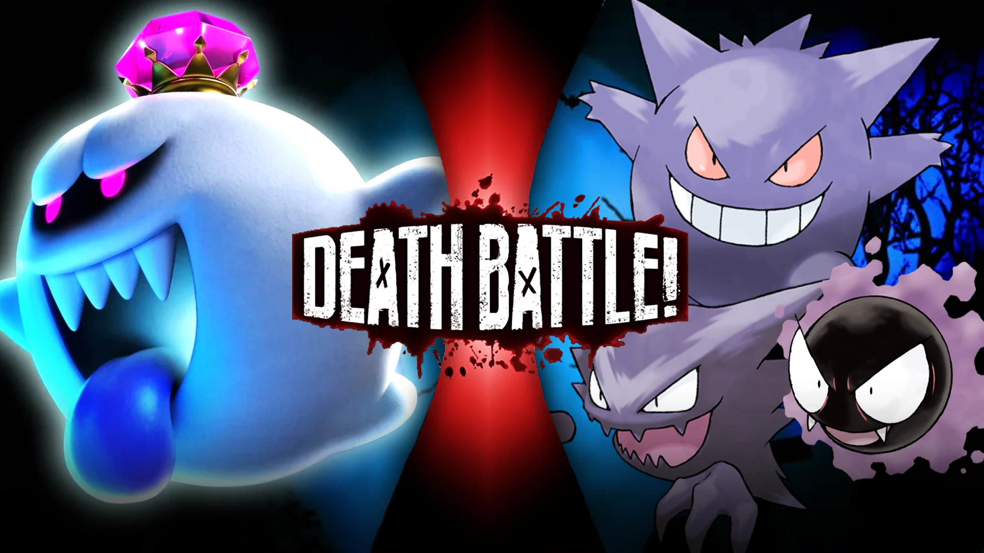 King Boo vs Gastly Haunter and Gengar | Death Battle Fanon Wiki | Fandom