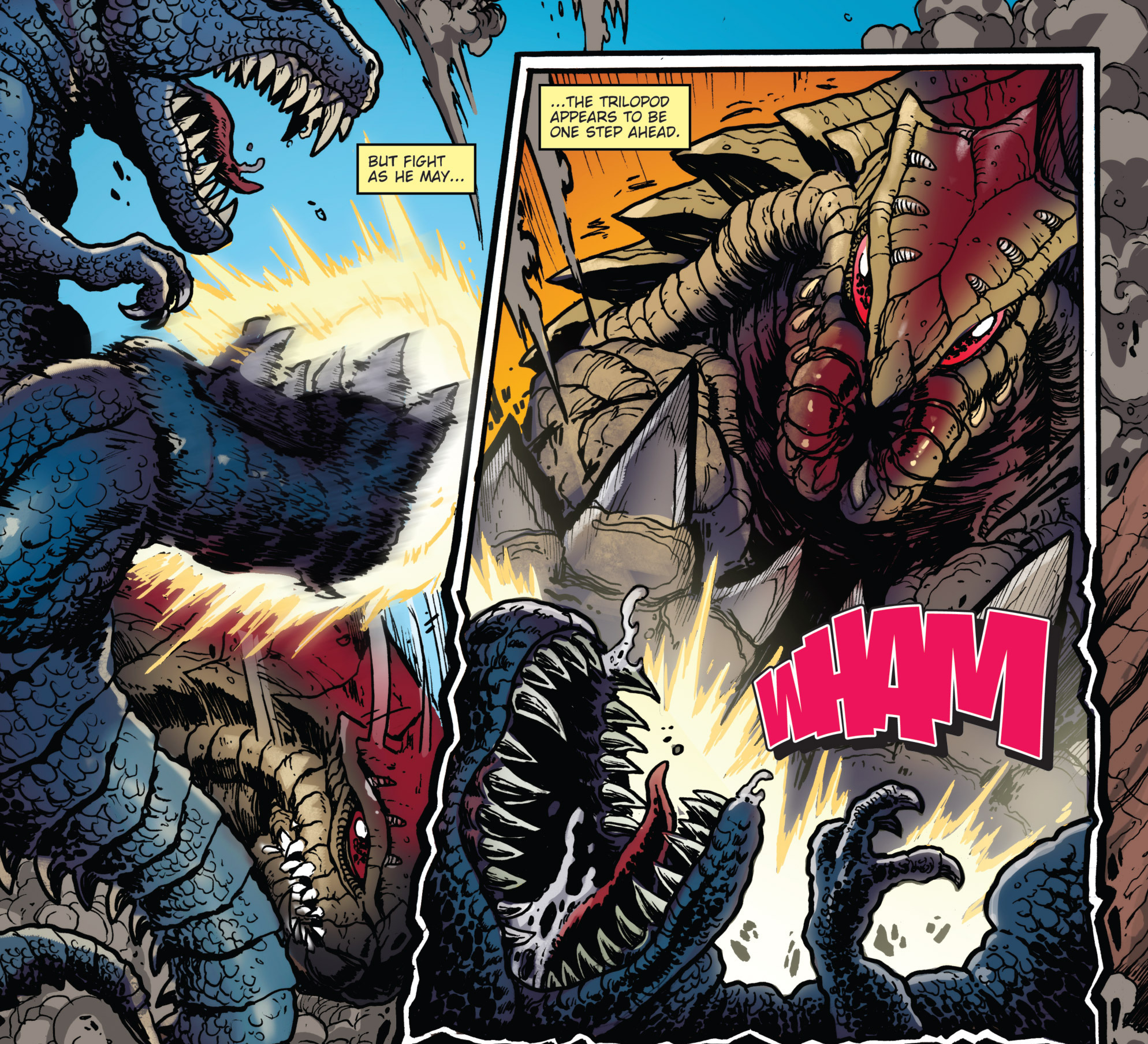 Image - Gorosaurus vs gorosaurus trilopod.png | Death Battle Fanon Wiki ... Image - Gorosaurus vs gorosaurus trilopod.png | Death Battle Fanon Wiki ...