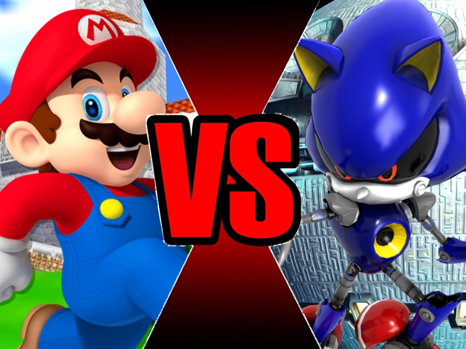 Mario Vs Metal Sonic
