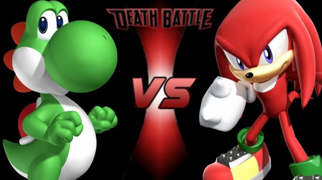 Knuckles the Echidna VS Yoshi | Death Battle Fanon Wiki | Fandom