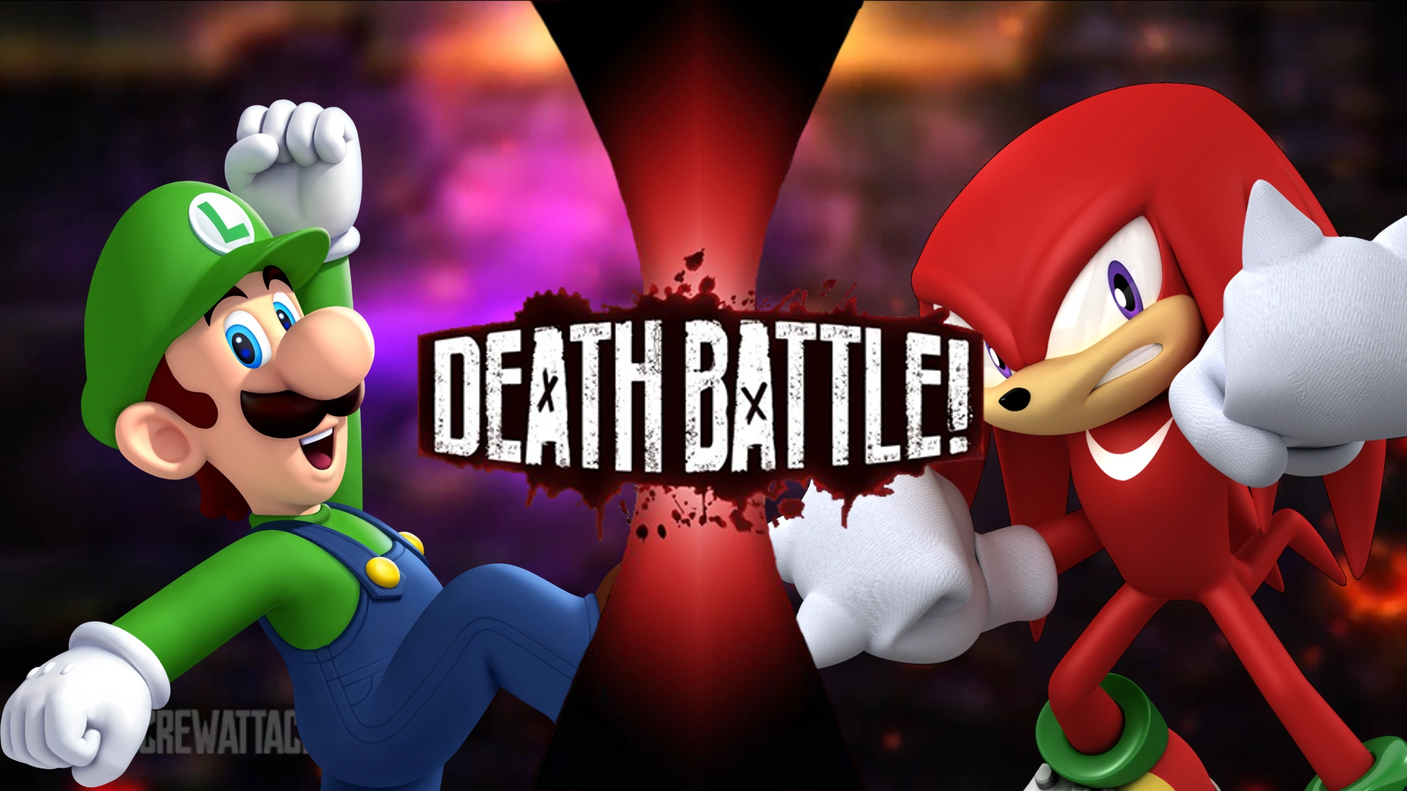 Luigi VS Knuckles the Echidna | Death Battle Fanon Wiki | Fandom