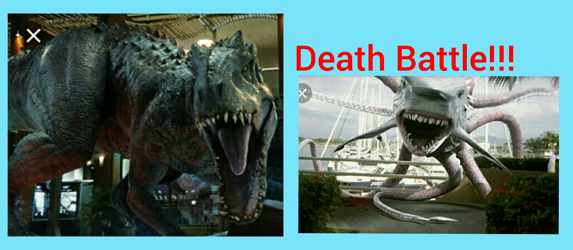 Sharktopus vs Indominus Rex | Death Battle Fanon Wiki | FANDOM powered ...