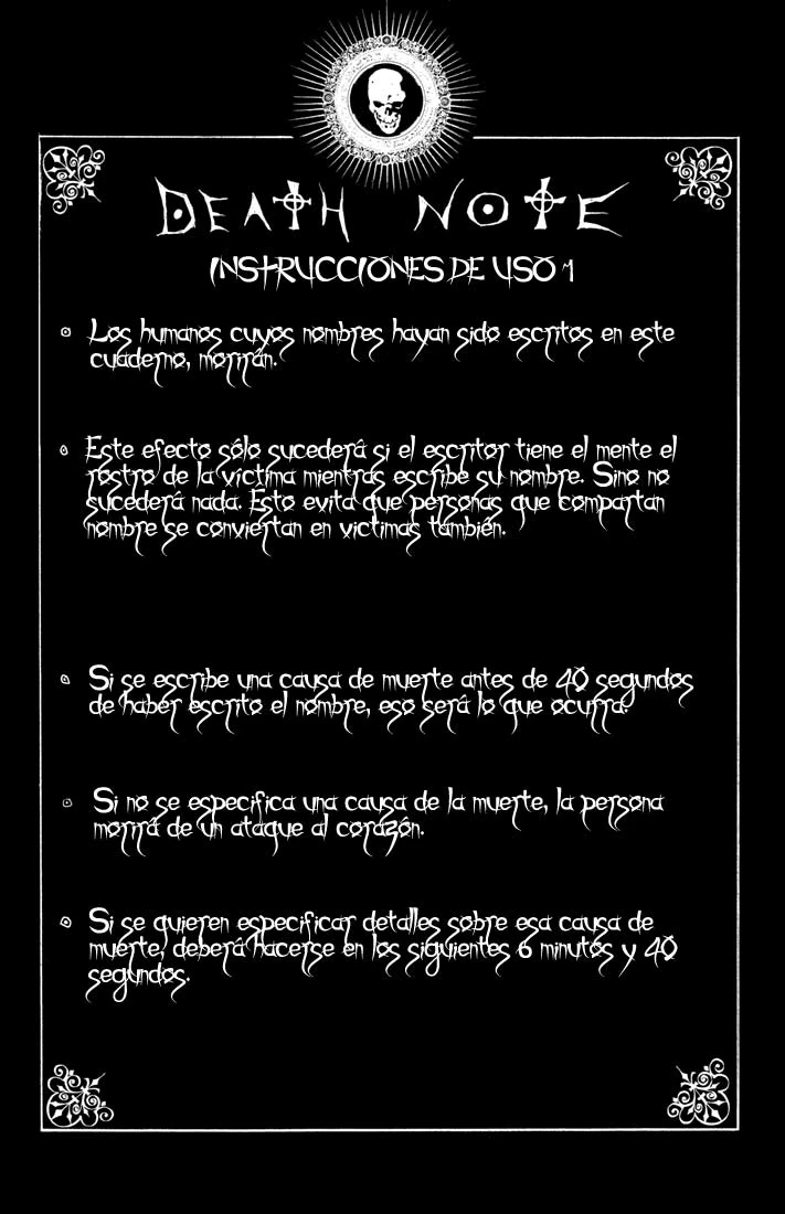 Imagen - Normas.jpg | Death Note's Wiki | FANDOM powered by Wikia