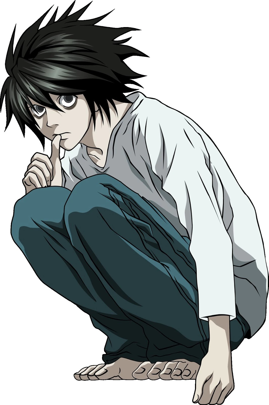 Imagen - L Render.jpg | Death Note's Wiki | FANDOM powered by Wikia