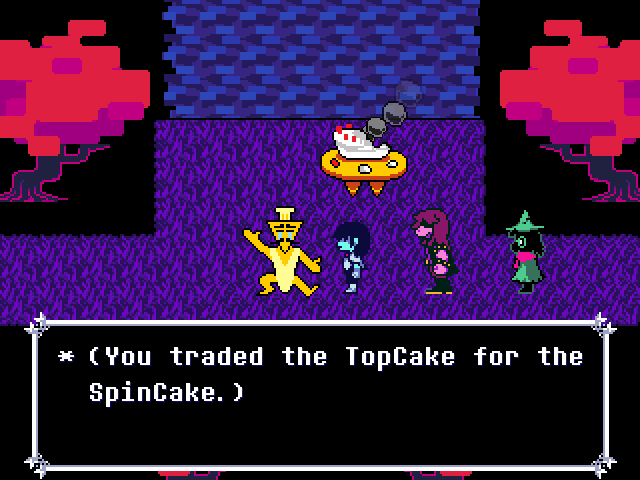 Spin cake deltarune