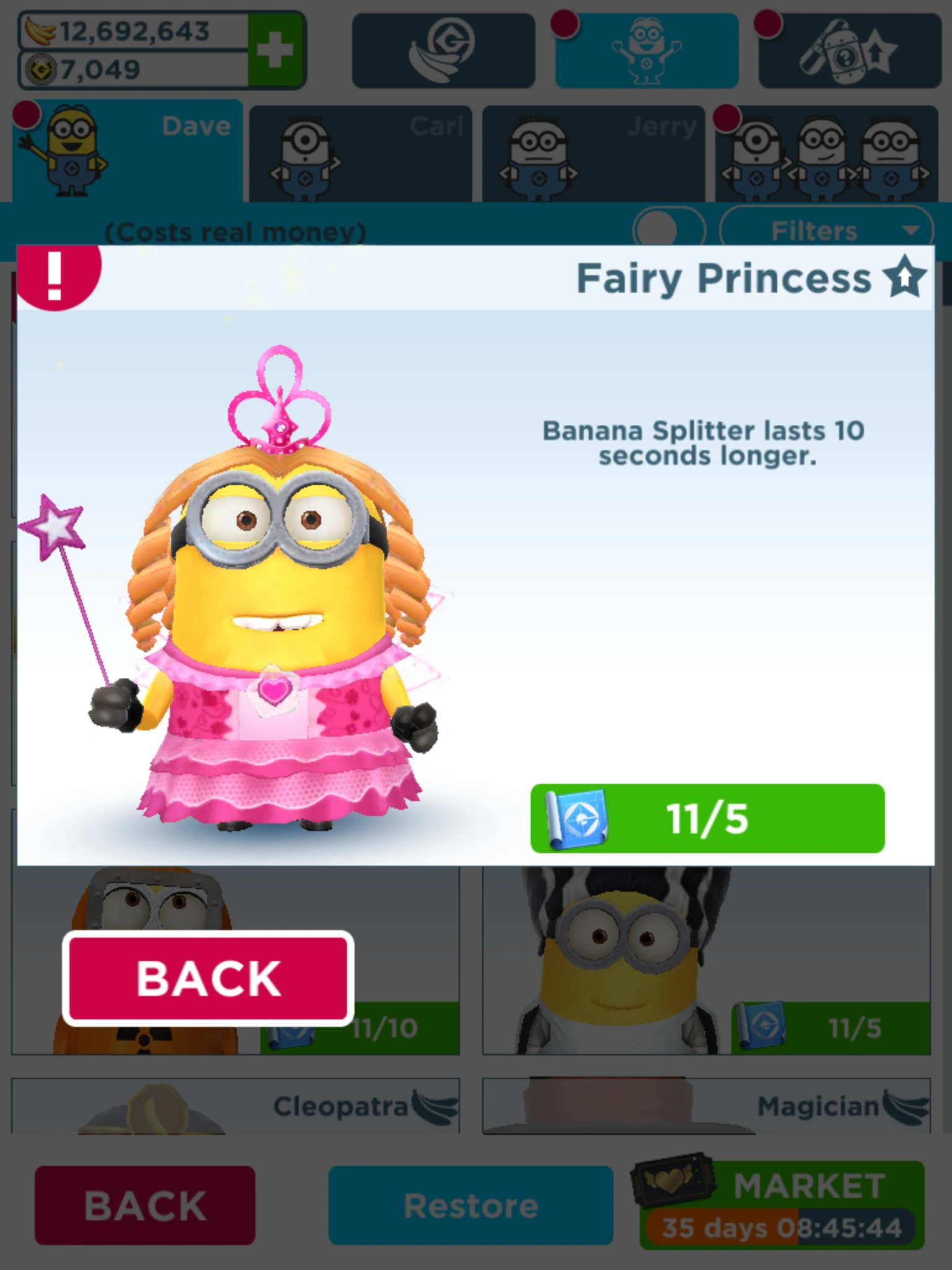 Fairy Princess Minion Costume | Despicable Me Wiki | Fandom