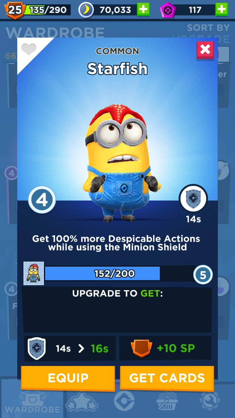 Starfish Minion Costume | Despicable Me Wiki | Fandom