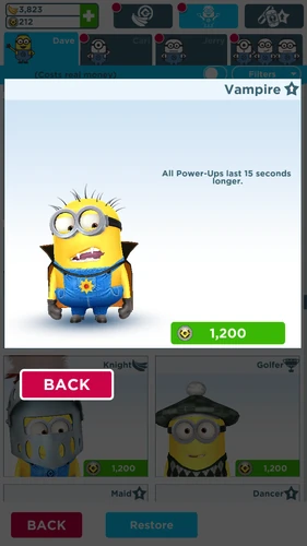 Vampire Minion Costume | Despicable Me Wiki | Fandom