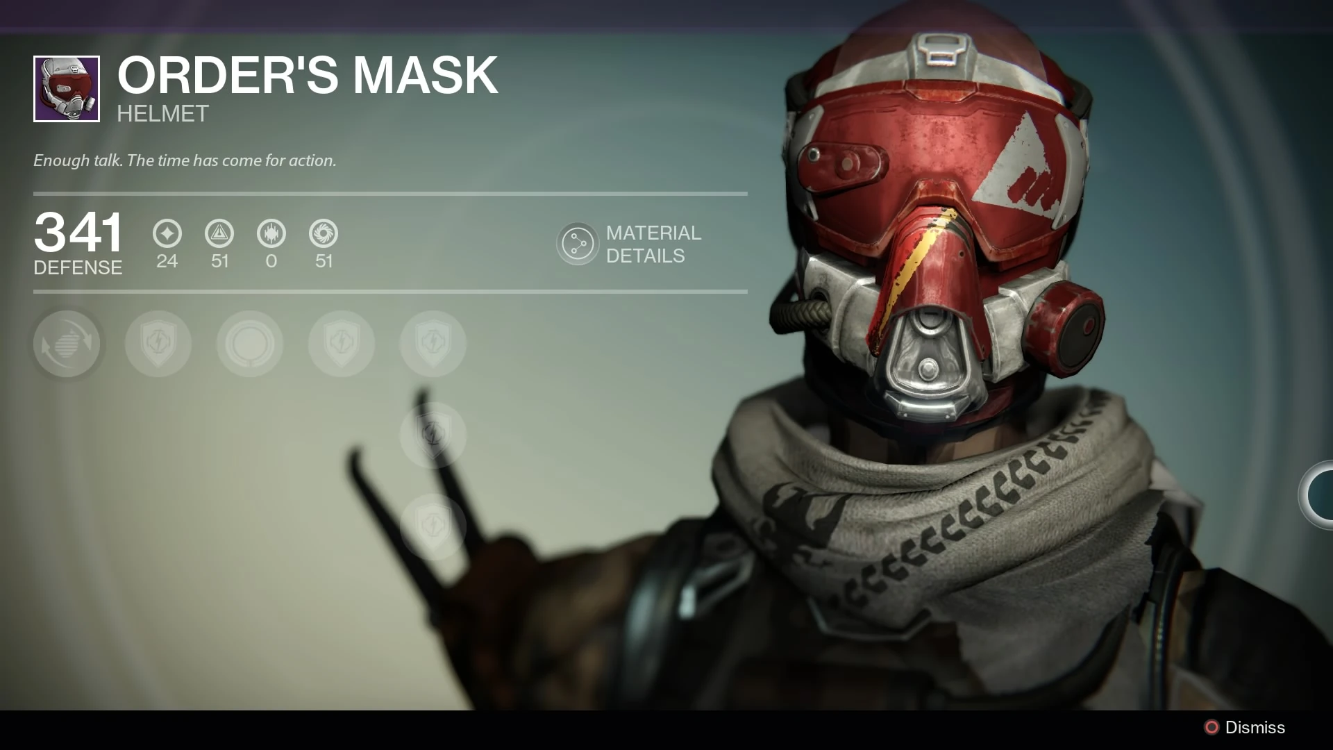 Order's Mask | Destiny Wiki | Fandom