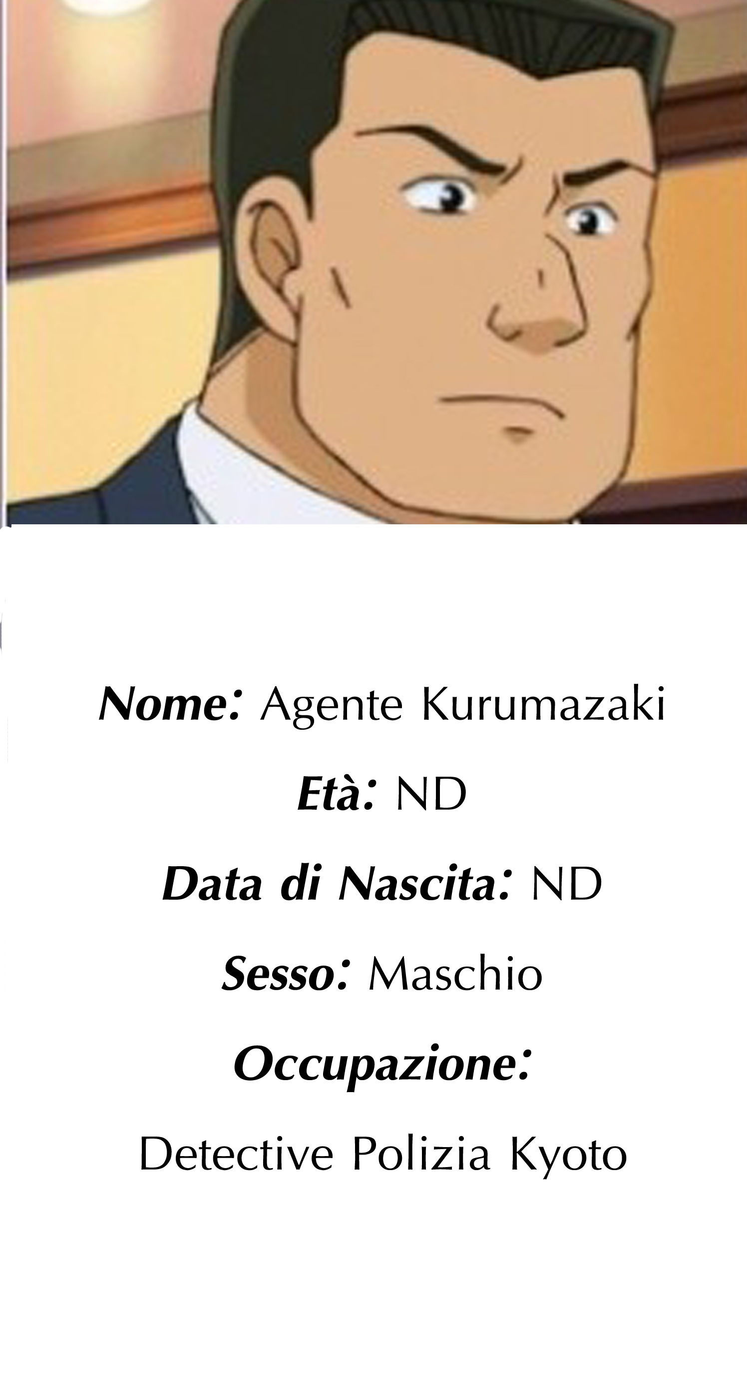 Kurumazaki Detective Conan Wikia Fandom Powered By Wikia