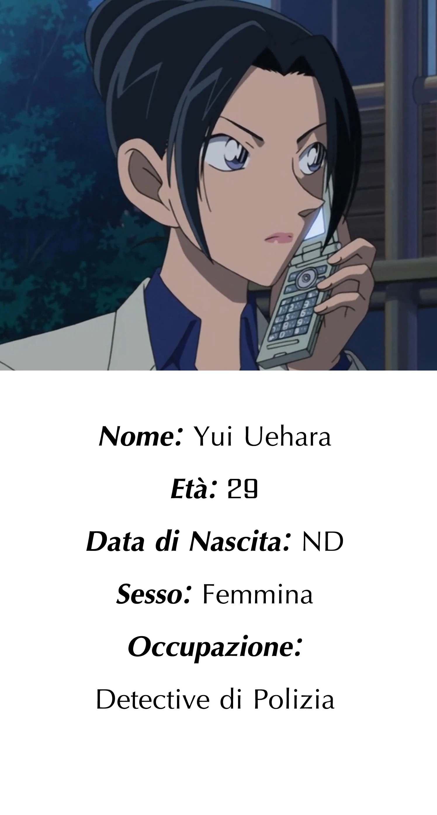 Yui Uehara | Detective Conan Wikia | FANDOM powered by Wikia