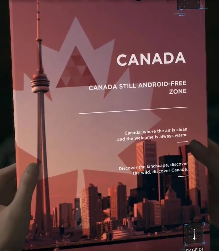 Canada (magazine) | Detroit: Become Human Wikia | Fandom