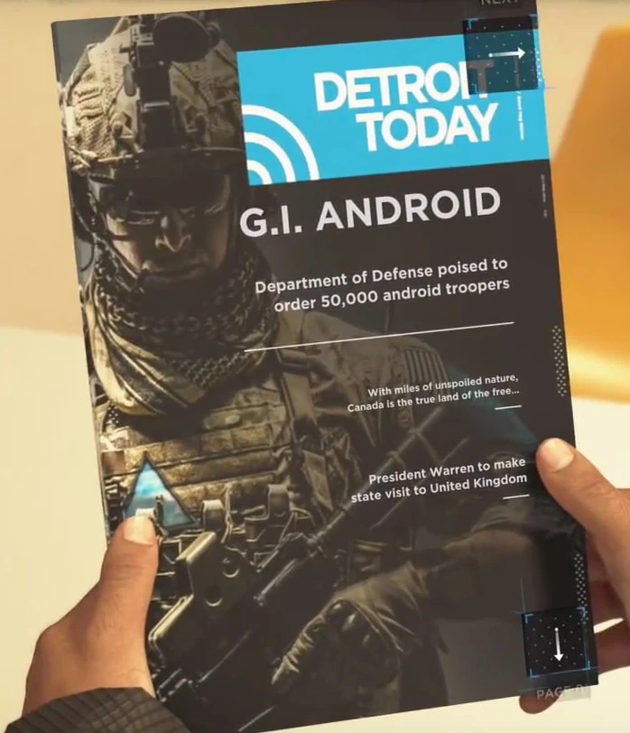 G.I. Android | Detroit: Become Human Wikia | Fandom