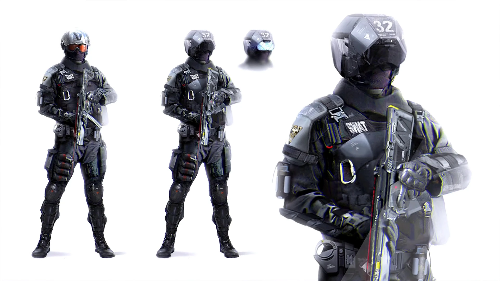 Image - Detroit SWAT ARTWORK 2.jpg | Detroit: Become Human Wikia ...