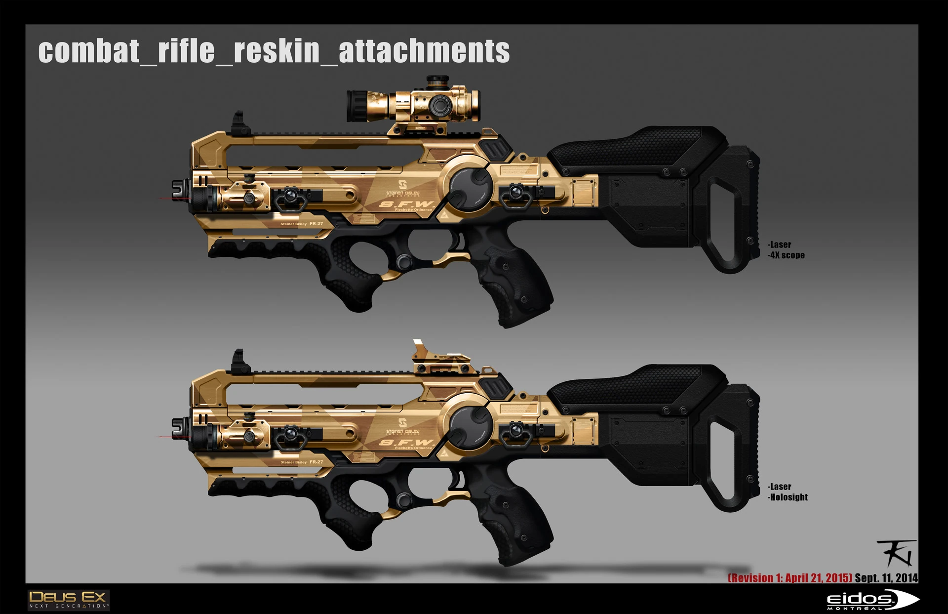 Image - Elite rifle concept.jpg | Deus Ex Wiki | FANDOM powered by Wikia