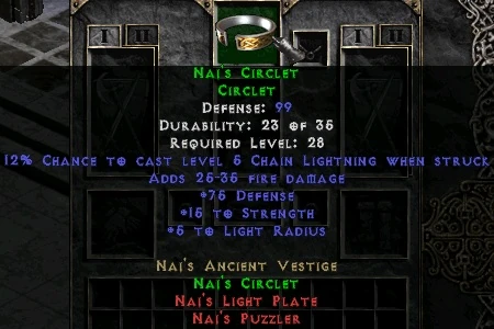 Naj's Circlet | Diablo Wiki | Fandom