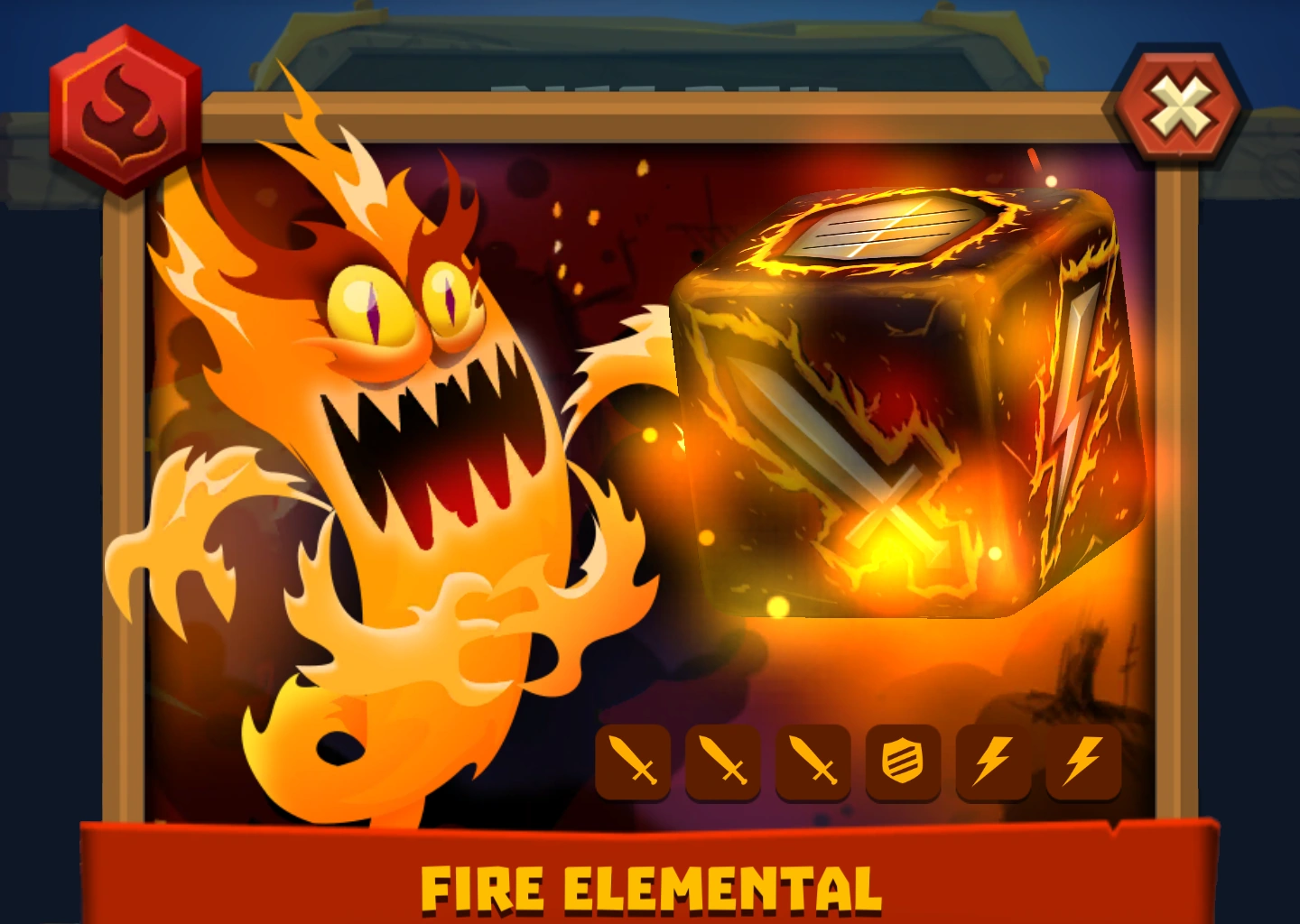 Fire Elemental | Dice Hunter Wiki | Fandom