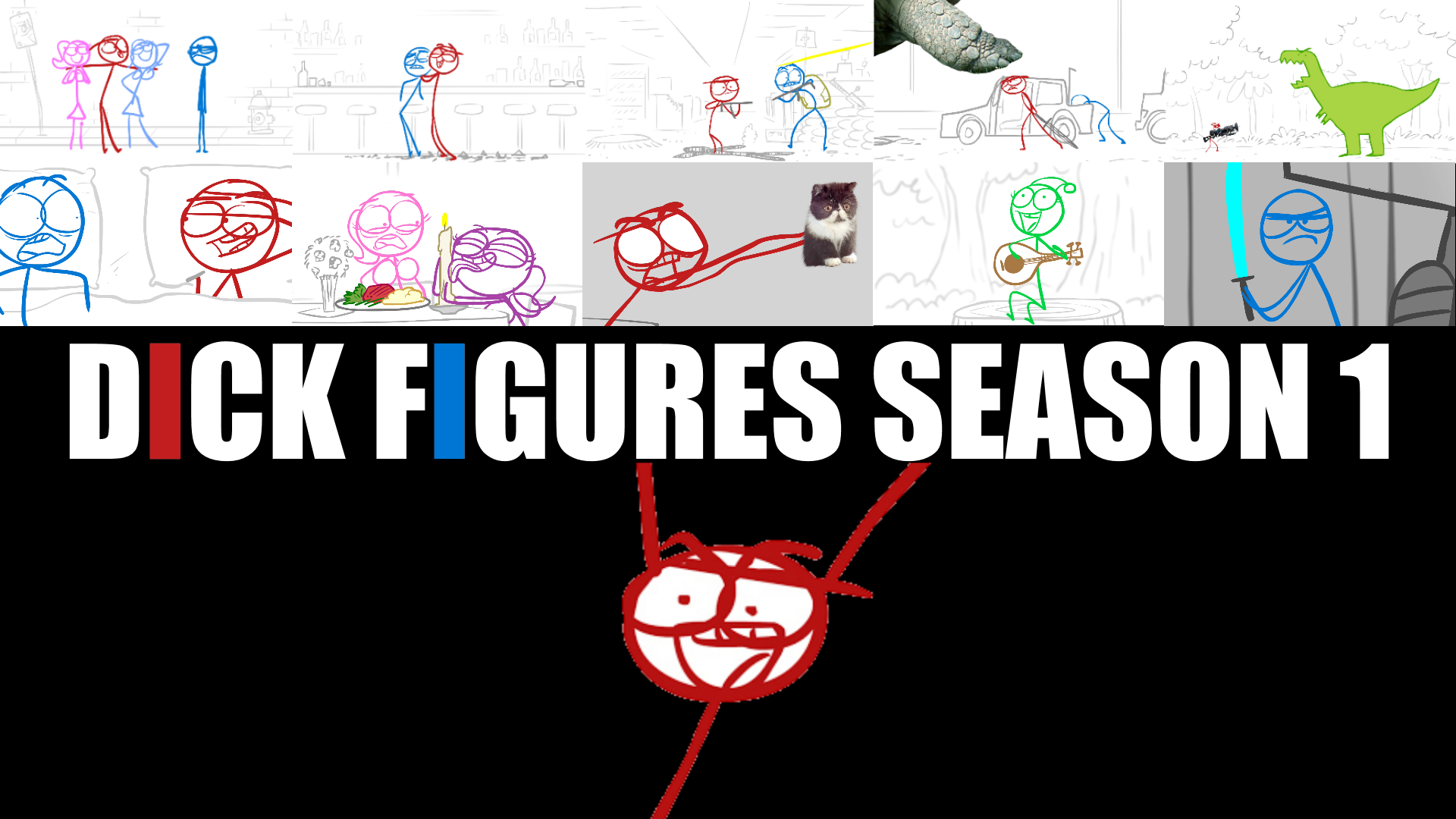 Dick Figures Season 1 Dick Figures Wiki Fandom Powered By Wikia