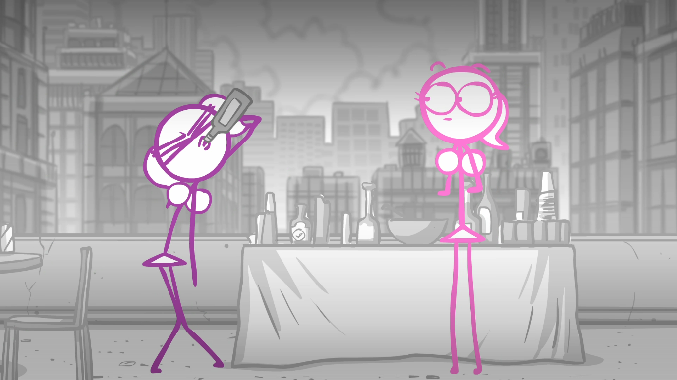 Image Dftm Chap10 Pink And Stacy Png Dick Figures Wiki Fandom