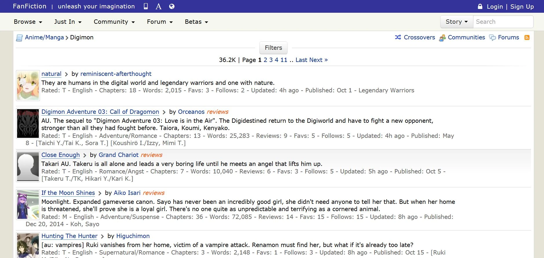 Fanfiction.net | Digimon Fanfiction Wiki | Fandom