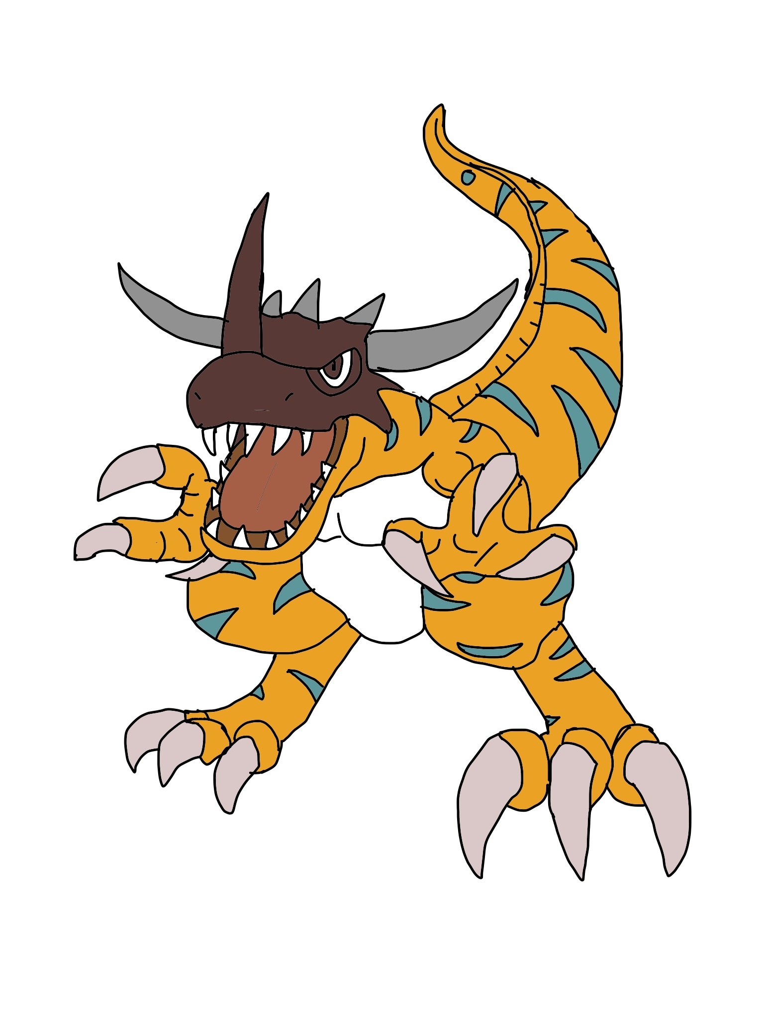 Image Greymon X Nw Digimonwiki Fandom Powered By Wikia