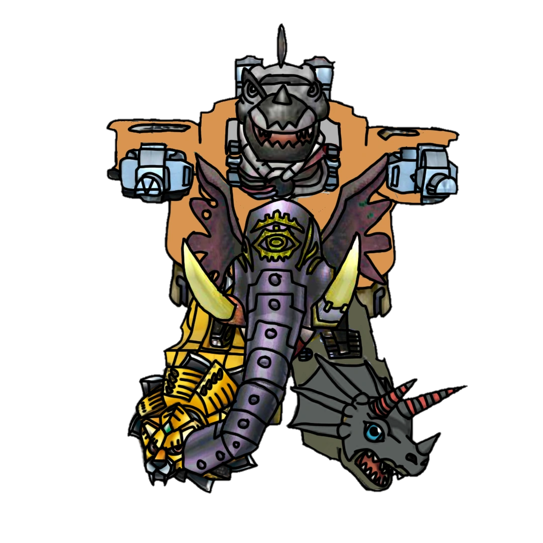 Fan:Megazordmon Tank Mode | DigimonWiki | Fandom