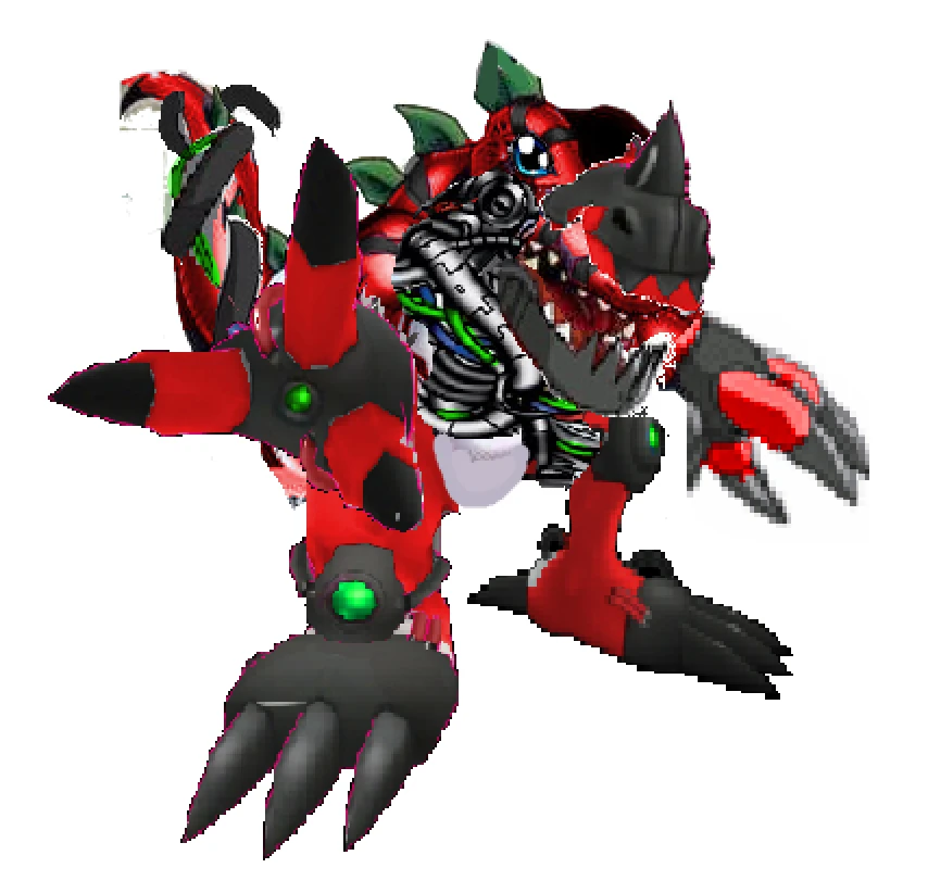 RedMetalTyrannomon | Digimon Fanon Wiki | Fandom