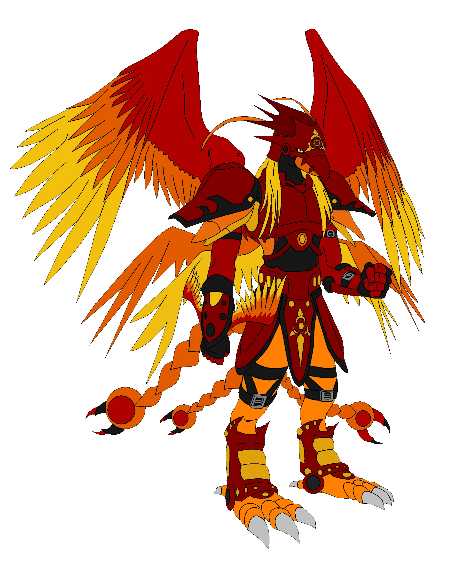 Suzakumon | Digimon Fanon Wiki | Fandom